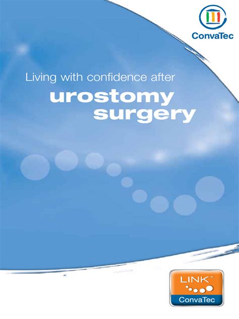 Urostomy Living With Confidence After Urostomy Surgery Pdf Urinary System Medical