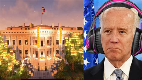 Trump Trolls Joe Biden In Minecraft Youtube