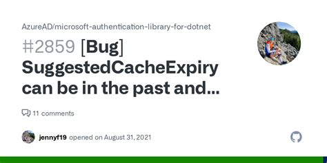 Bug SuggestedCacheExpiry Can Be In The Past And Results In System
