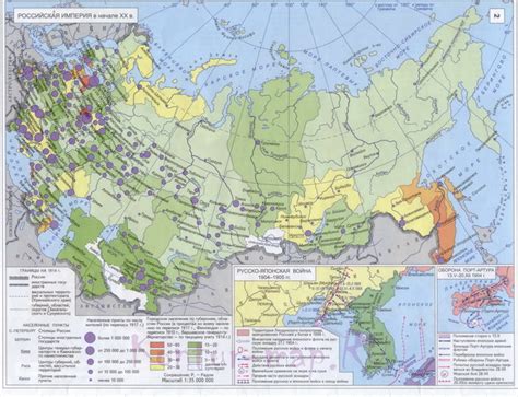 Плотность населения Российской империи в начале 20 века