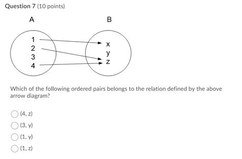 Solved Question 1 10 Points Assume A Is The Set Of