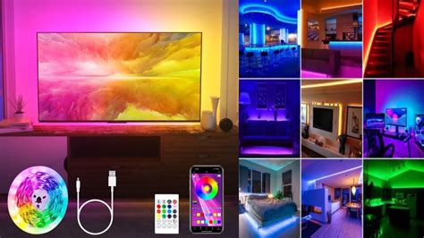 Ambient Lighting Background Led Light Strip For Tv Kitchen Bedroom