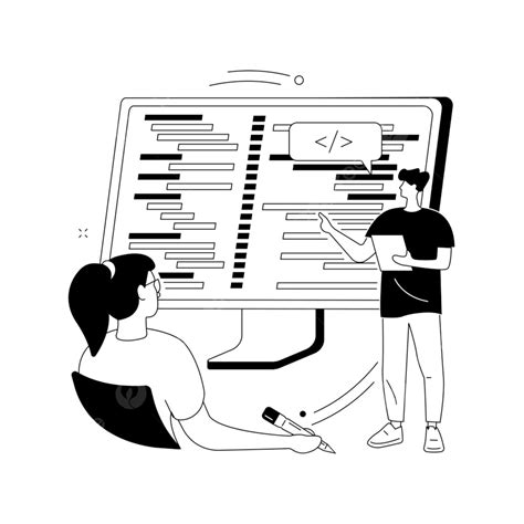 Workshop Illustration Vector Hd Images Coding Workshop Abstract Concept Vector Illustration