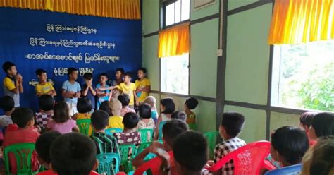 မြောက်ဦးမြို့ လူထုအခြေပြုဗဟိုဌာန Community Center ခန်းမ၌ စာအုပ်စာစောင် ချစ်မြတ်နိုးသူများအသင်း