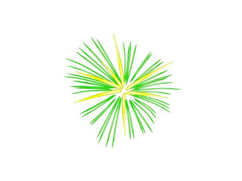 Exploding Fireworks Animated Clipart