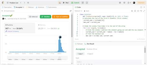 100daysofcode Leetcode Python Leetcode Slidingwindow