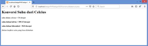 Constructor Dan Destructor Dalam Oop Di Php