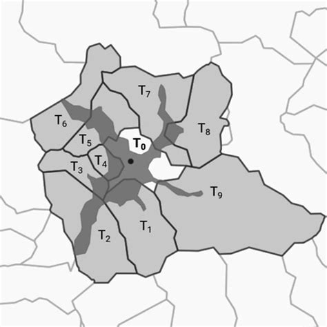 The Isochrone Method And The Catchment Areas Download Scientific Diagram