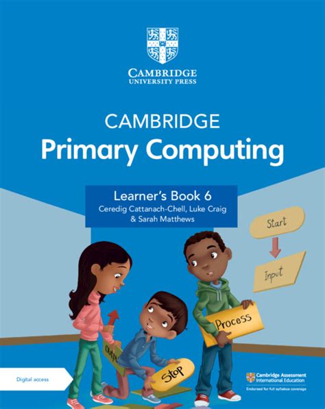 Cambridge Primary Computing Learners Book 1 With Digital Access 1 Year Cambridge University