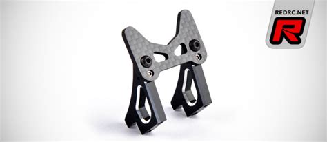 Red RC Spec R XB Aluminium Wing Mount Servo Brackets