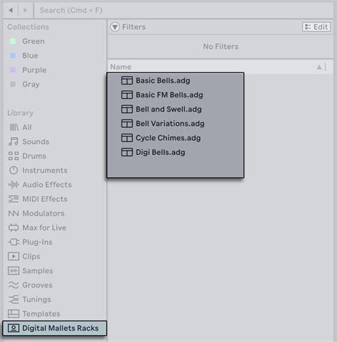Working With The Browser — Ableton Reference Manual Version 12 Ableton