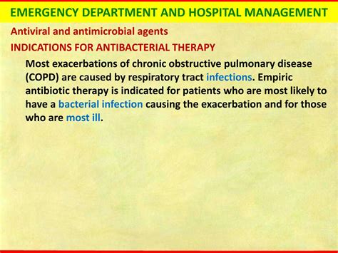 Copd Exacerbations Management Pdf Lung And Respiratory Health