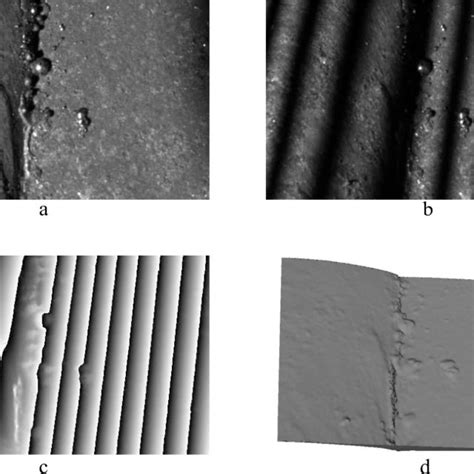 3d Reconstruction Process A Weld Image B Phase Shift Pattern C Download Scientific