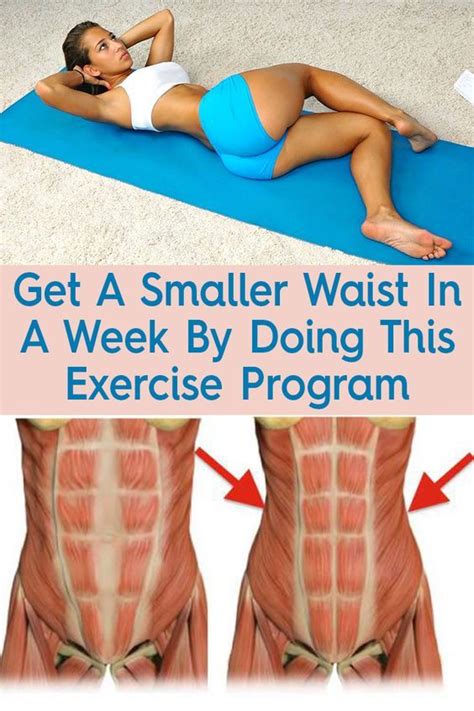 Beautylogs Get A Smaller Waist In Just One Week With This Incredible Exercise Program