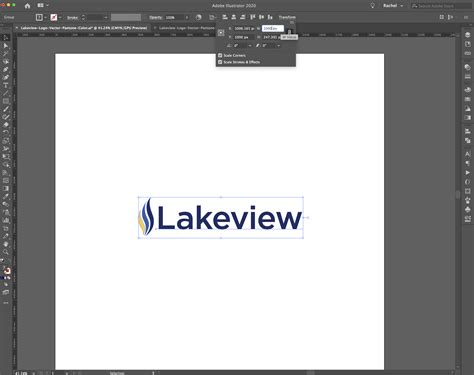 Incorrect Transform Resizing Adobe Illustrator