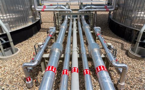 Industrial Fire Protection Pipeline System Showcasing Reliable Engineering And Water Flow