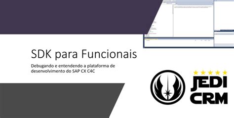 Sap Sdk Para C4c Jedicrm Todo Mês Um Conteúdo Novo