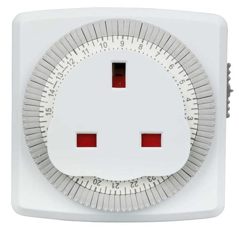 Timeguard 24 Hour Compact Plug In Time Switch Tg24 Cef