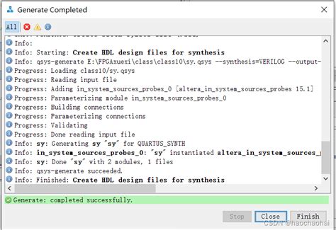 Fgga Quartus151版本中 In System Sources And Probes Editorisspip核的使用方法