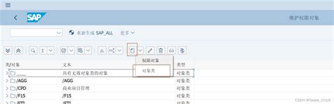 SAP 新建权限对象 sap创建权限对象 CSDN博客