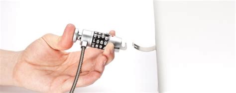 Secure A Laptop With Griffin S TechSafe Cable Locking System