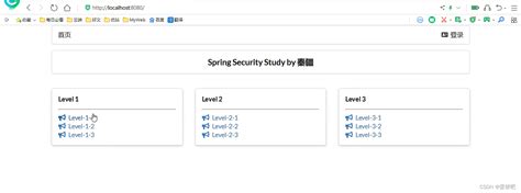 【springboot集成springsecurity】springboot集成security Csdn博客