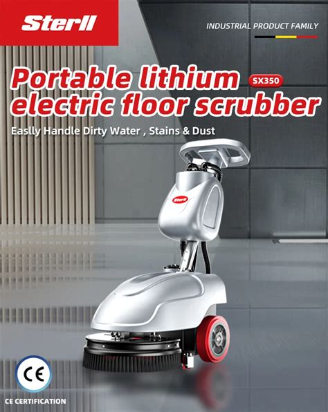 2023 Mini Portable Small Manual Compact Automatic Walk Behind Floor