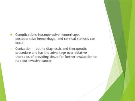 Pre Cancerous Lesions Of Cervixpptx Biological Sciences Science