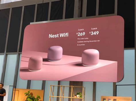 Google S Nest Wifi Mesh Router And Extender Comes With Google Assistant Built In