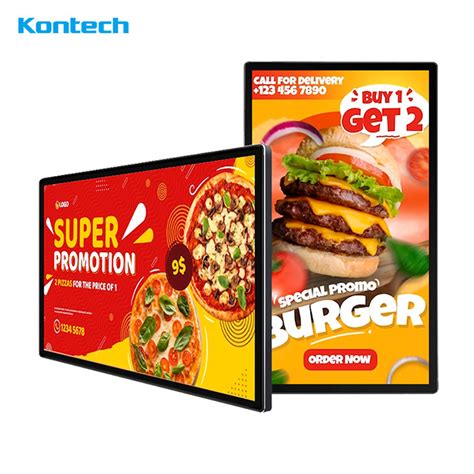 Digital Menu Boards Display