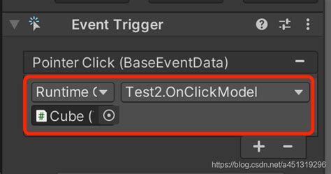 Unity模型点击事件unity点击立方体 Csdn博客