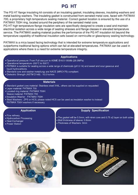 Flange Isolation Kits Motive Mena