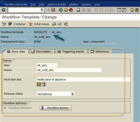 Sap Workflow Template Williamson