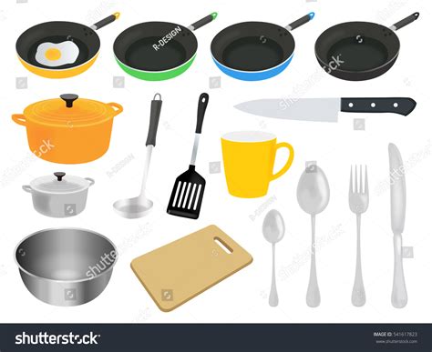 Kitchen Goods Stock Vector 541617823 : Shutterstock