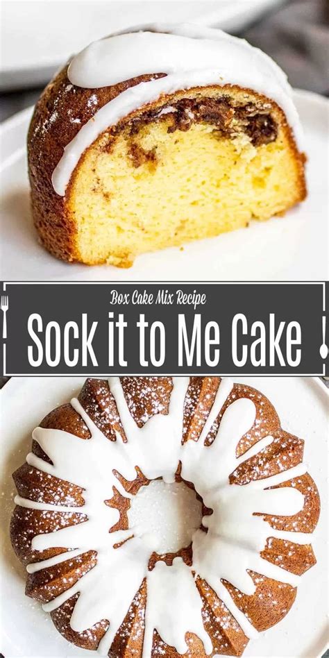 Sock It To Me Cake Is An Easy Bundt Cake Recipe Made With A Classic