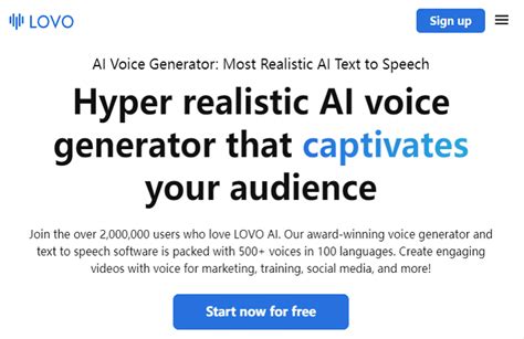 15 Free Ai Voice Over Generators To Get High Quality Speech