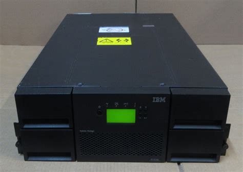 Used Ibm 3573 L4u Ts3200 48 Slot 4u Tape Library 2 X Ibm Lto4 Tape