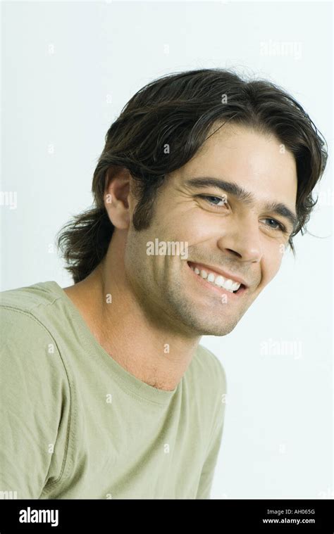 Man Smiling Portrait Stock Photo Alamy