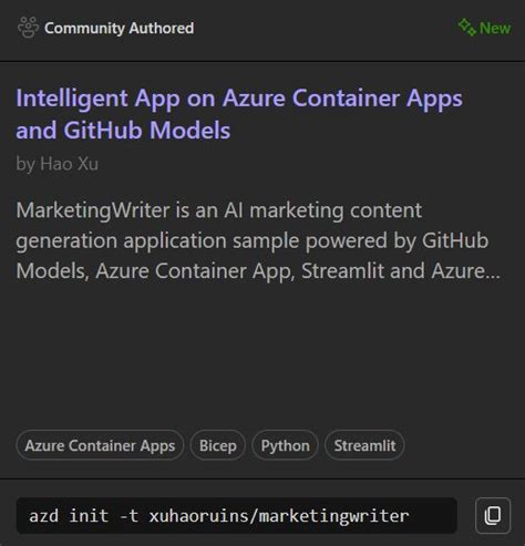 Hao Xu On Linkedin Githubcopilot Azure Ai Github Githubmodels