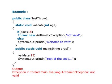 Exception Handling In Javapptx