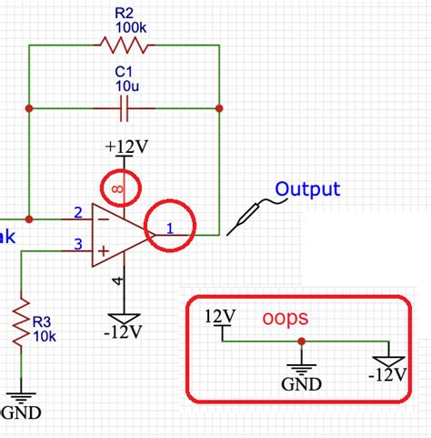 Operational Amplifier Offset On Op Output Electrical Engineering Stack Exchange