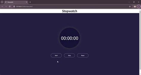 [video] sakthi madan on linkedin prodigyinfotech webdevelopment internship stopwatchapp…