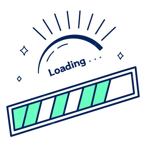 Animated Loading Screen With Circular Elements Loading Bar Icon Load