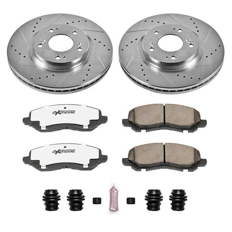 Power Stop Z26 Street Warrior High Performance Brake Kit Front