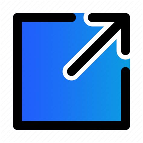 external link share url icon