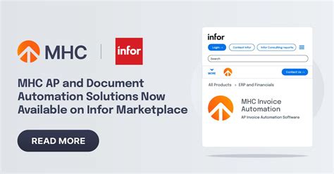 Mhc On Linkedin [news] Mhc Ap And Document Automation Solutions Now Available On Infor…