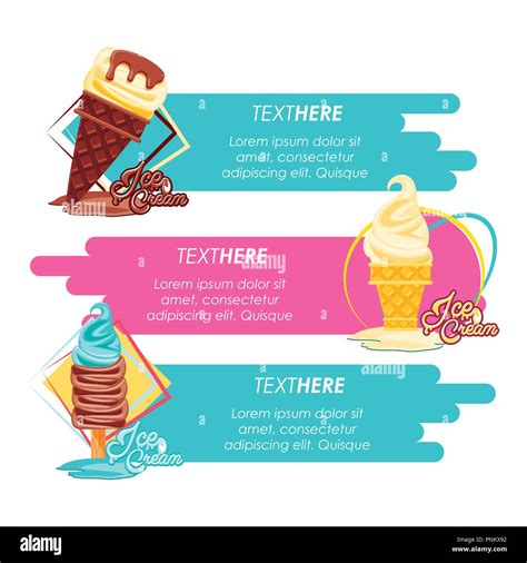Shop Delicious Ice Cream Menu Vector Illustration Design Stock Vector Image And Art Alamy