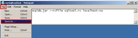 Using Sqltool