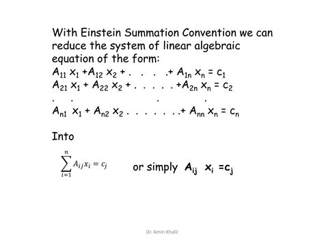 math geophysics system of linear algebraic equations ppt