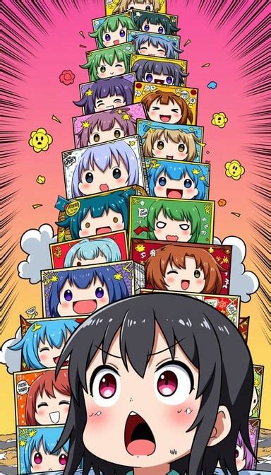 Free Toppling Chibi Tower Image Download At Stockcake